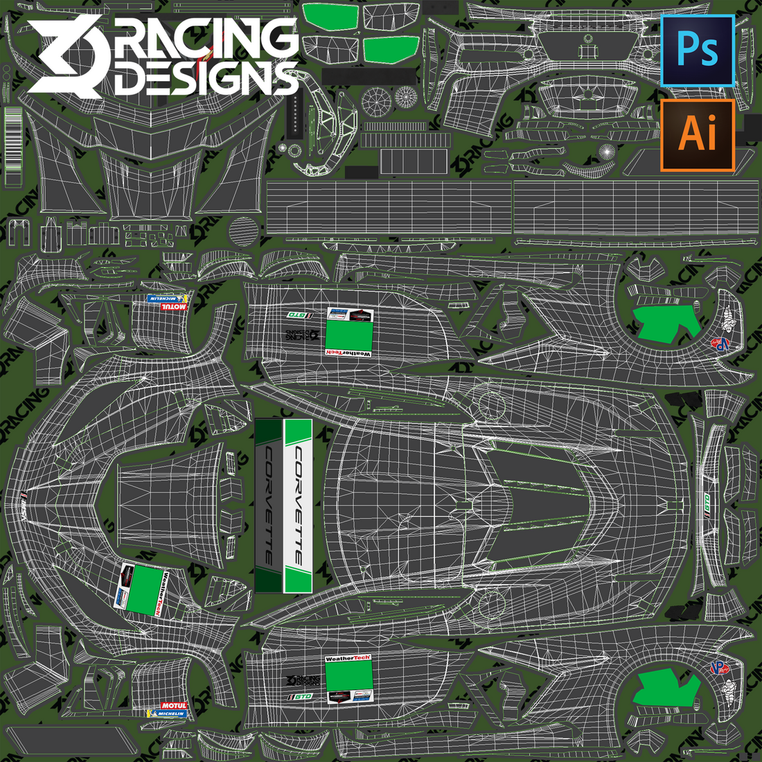 Chevrolet Corvette Z06 GT3.R Smart Vector – Knapp Daddy Racing