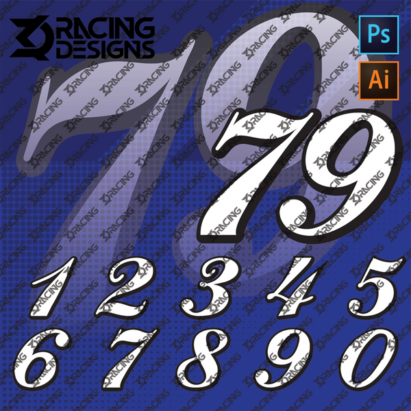 Number Set - 012 – Knapp Daddy Racing