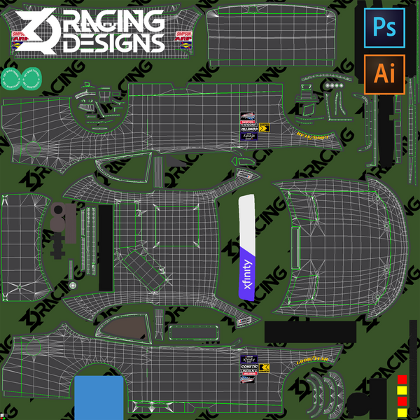 NASCAR Xfinity Smart Vector – Knapp Daddy Racing